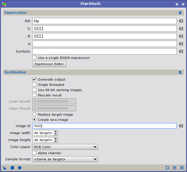 PixInsight Tips: Narrow Band Combinations with PixelMath – HOO | Nature ...